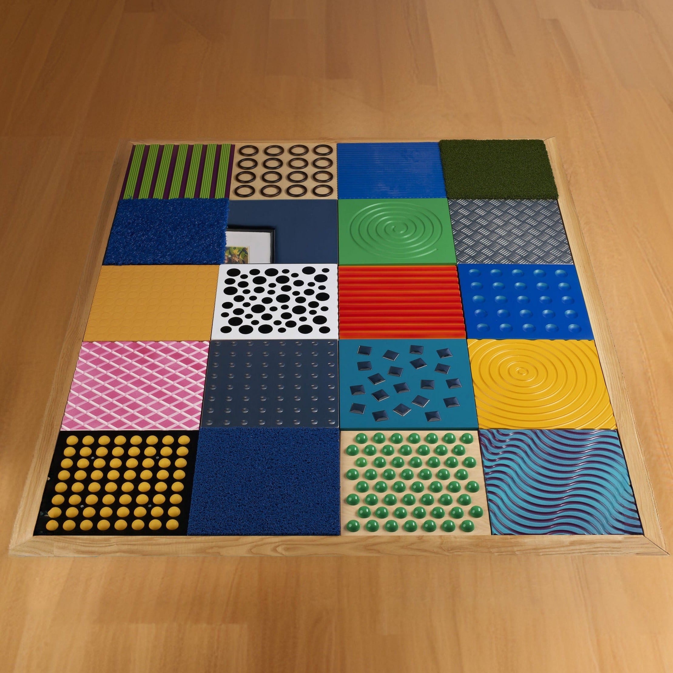Tactile Floor Tiles - Mike Ayres Design